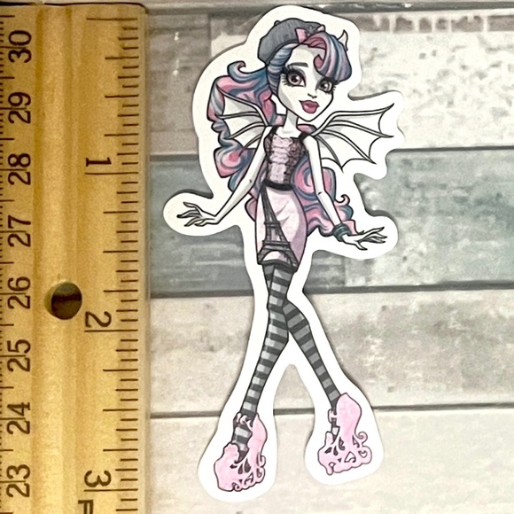 Office | 110 Y2k Monster High Reusable Waterproof Vinyl Sticker Decal ...